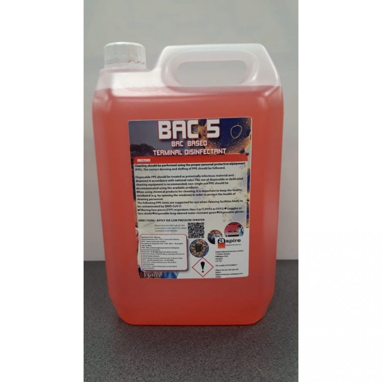 Virucidal Chemical 5 Litre - Aspire Industrial Services
