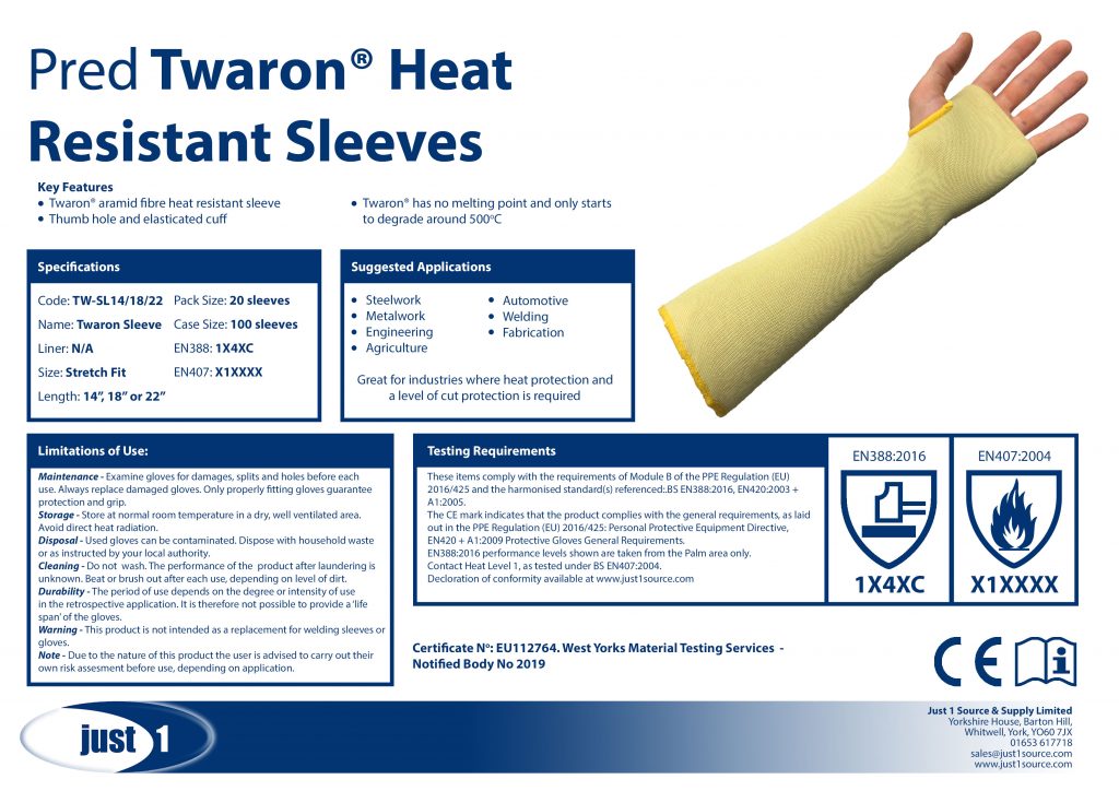 Pred Twaron Sleeve - Aspire Industrial Services